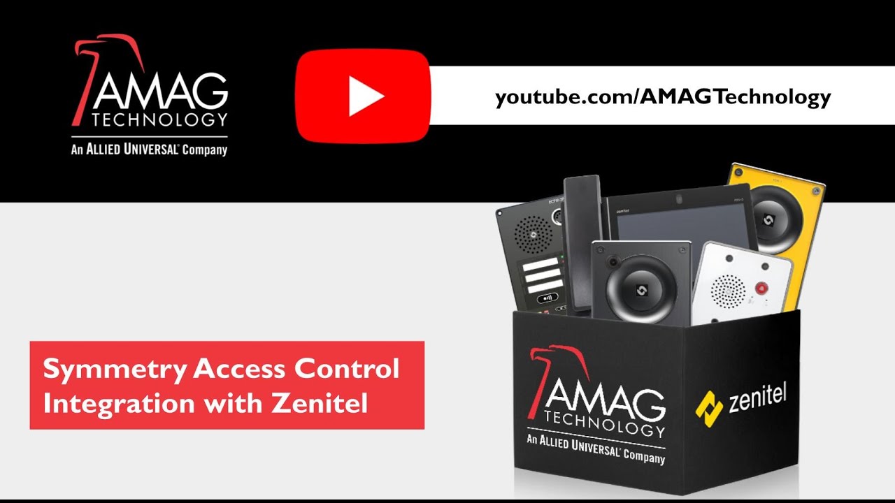 Symmetry Access Control Integration with Zenitel - YouTube