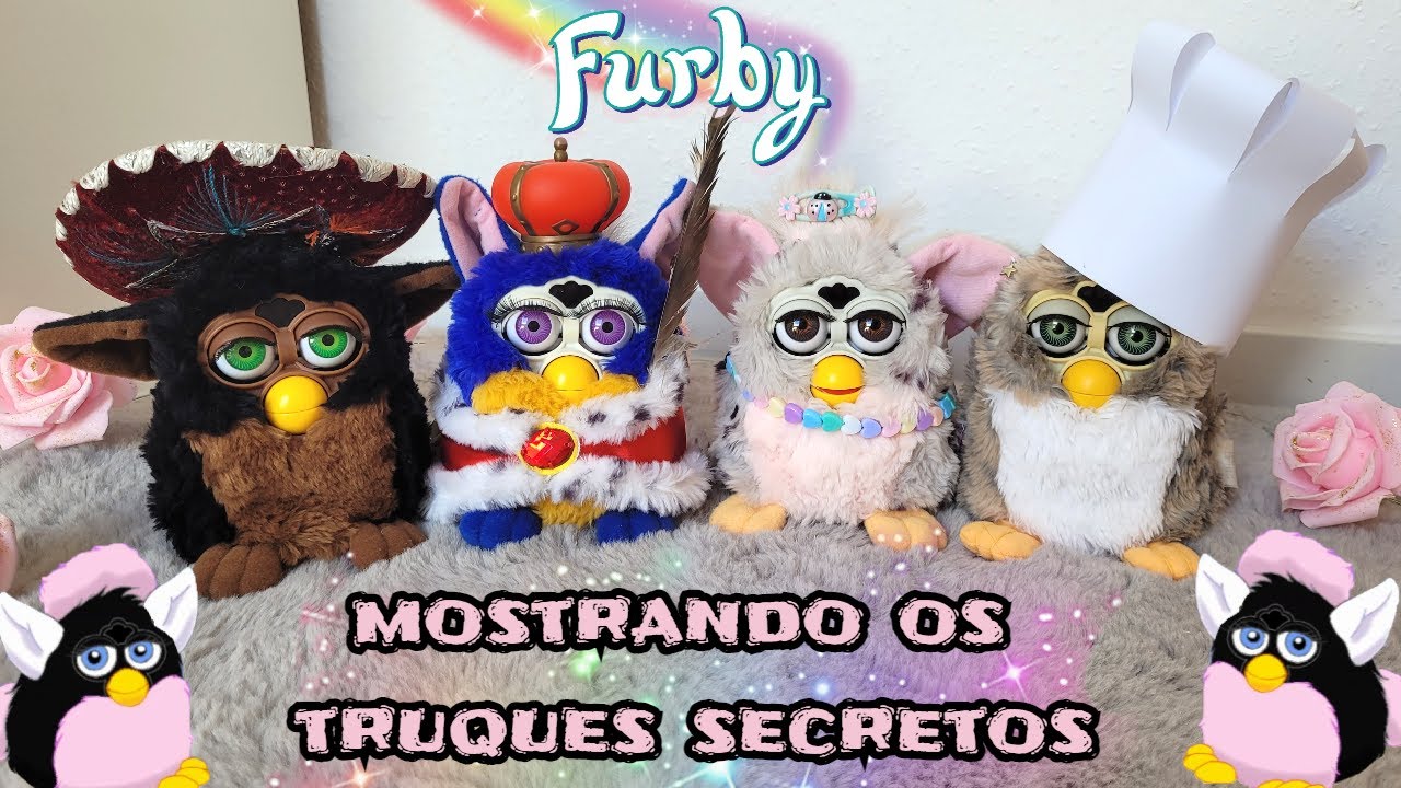 Furby 1998 🪄 Truques Secretos para fazer com o Furby adulto! - YouTube