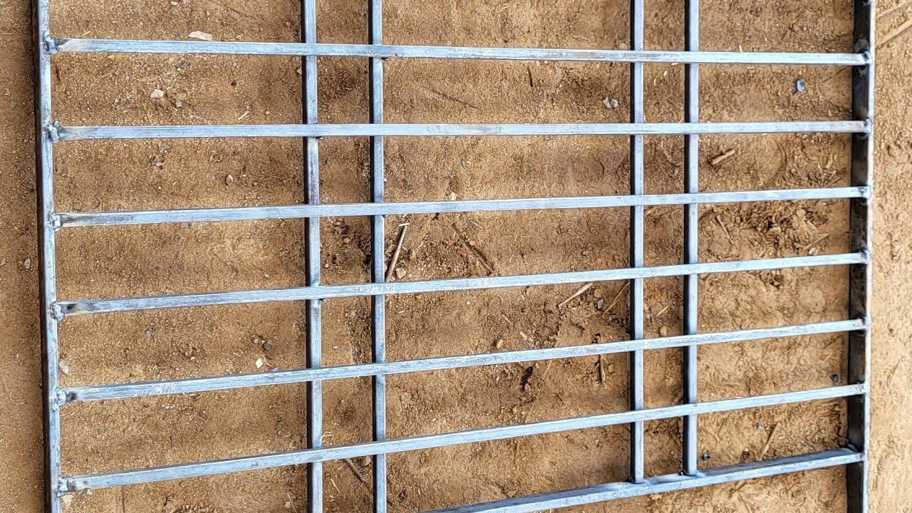 How to make Window grill _ Loha ka grill kaise banaye - YouTube