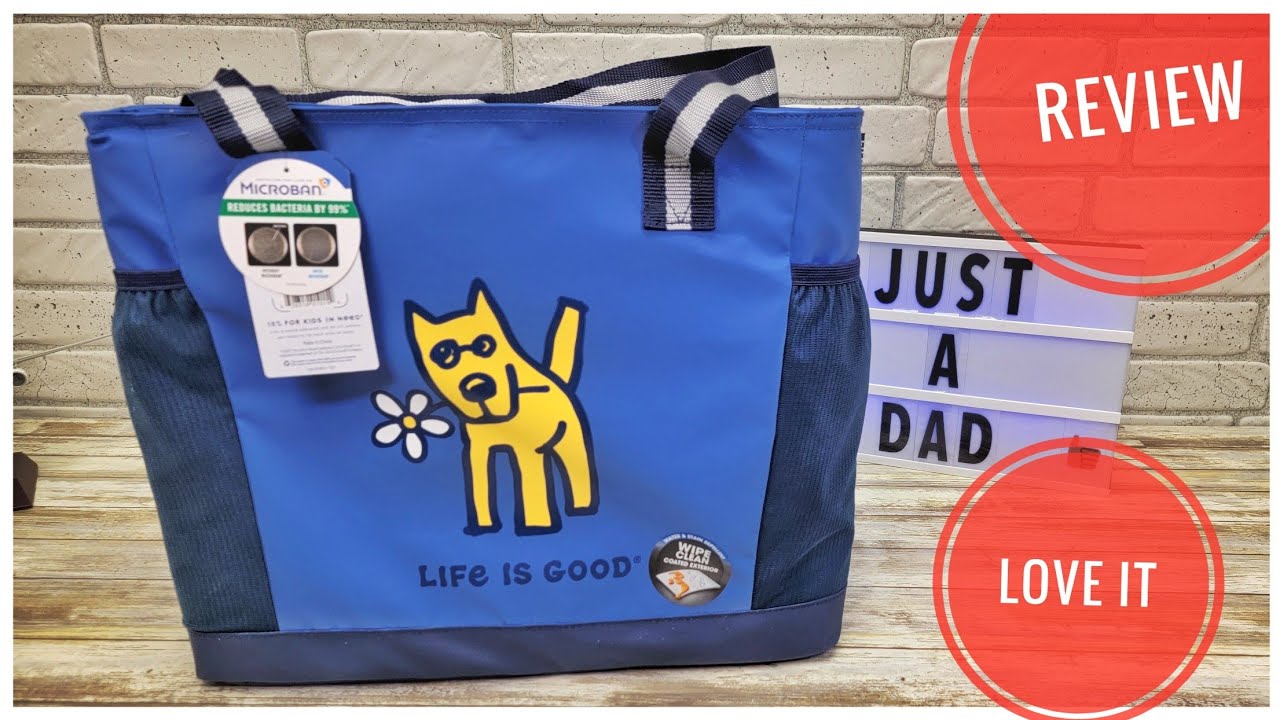 Review Life Is Good Cooler Bag / Tote - YouTube