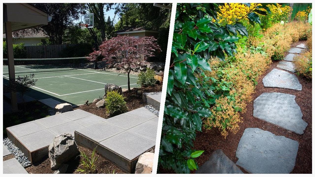 75 Mid-century Modern Black Landscaping Design Ideas You'll Love 😊 ...