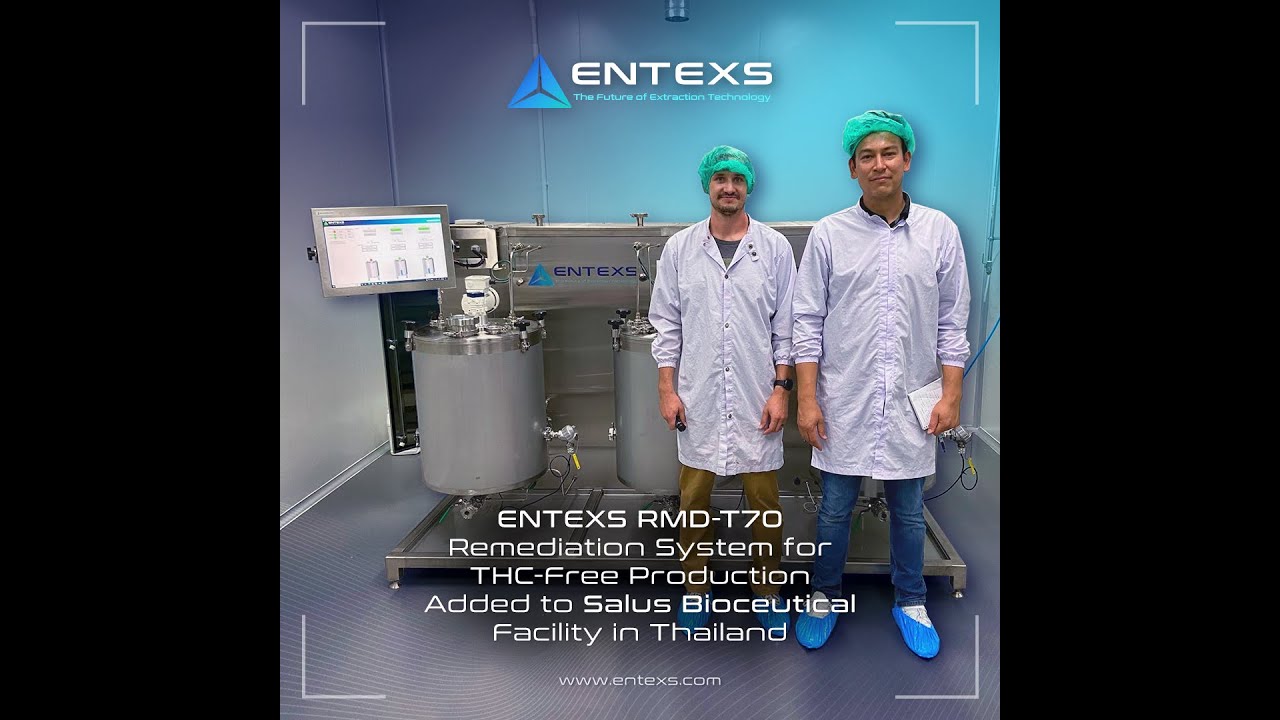 ENTEXS RMD-T70 Remediation System for THC-Free Production in Salus ...