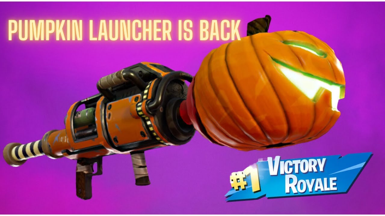THE PUMPKIN LAUNCHER IS BACK! - YouTube