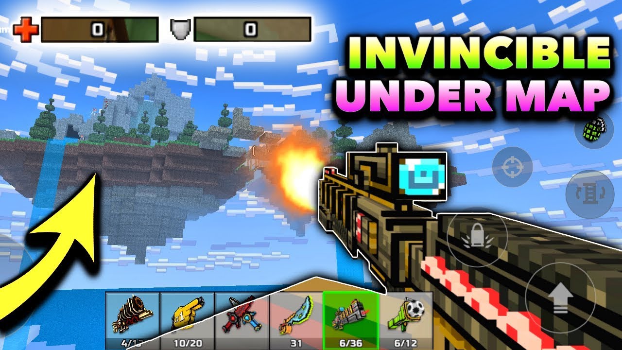 How to Get Out of ANY Map in Pixel Gun 3D! (No Hack) - YouTube