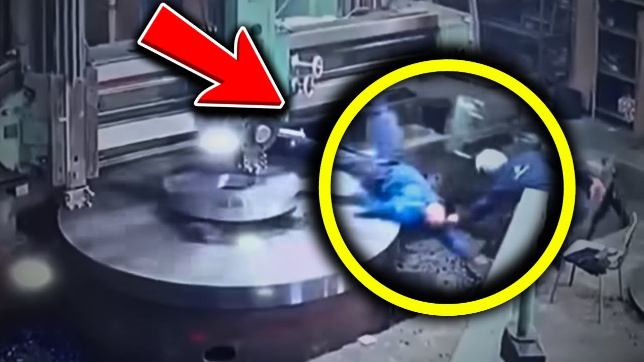 😱 ROTATING MACHINE ACCIDENT PT.17 - YouTube