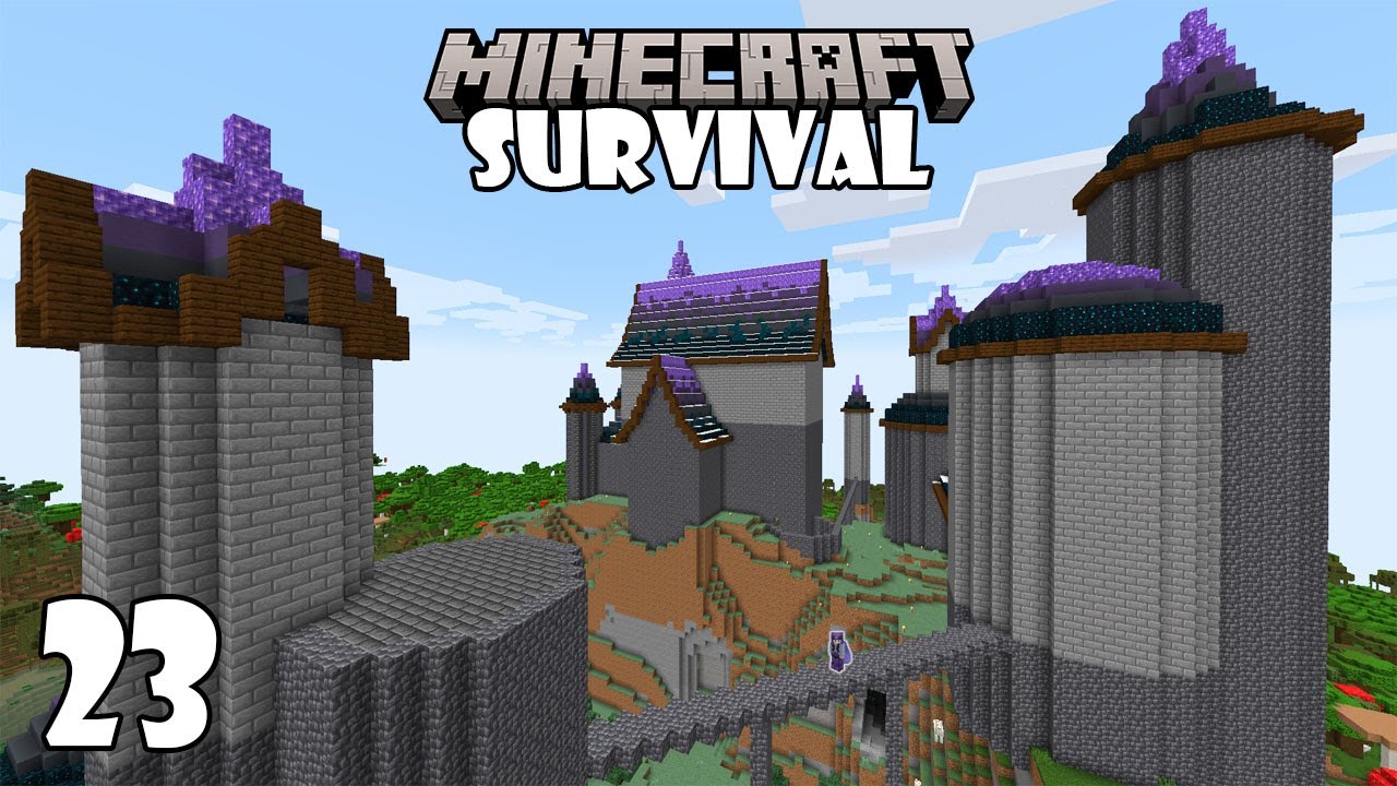 Mega Base Mega Progress! | Magic Castle #3 | Minecraft 1.19 Let’s Play ...