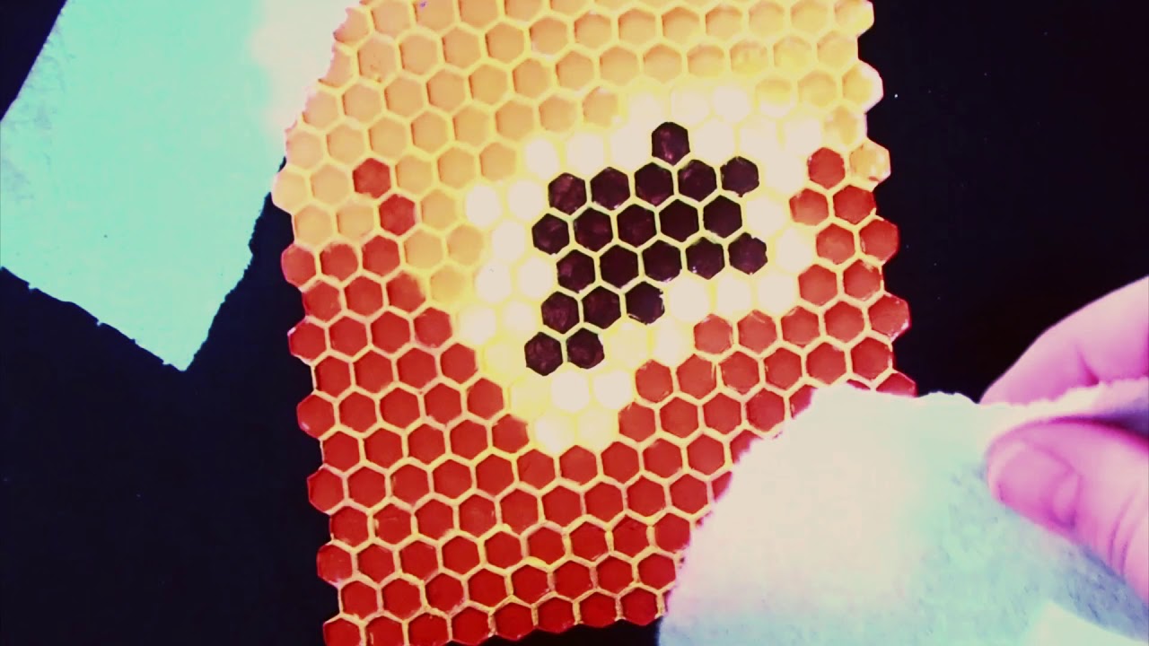 Honey Comb Air Dry Clay Mould with Alison - YouTube