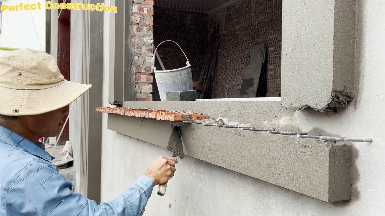 Advanced Construction Techniques for Finishing Window Frames with Brick ...