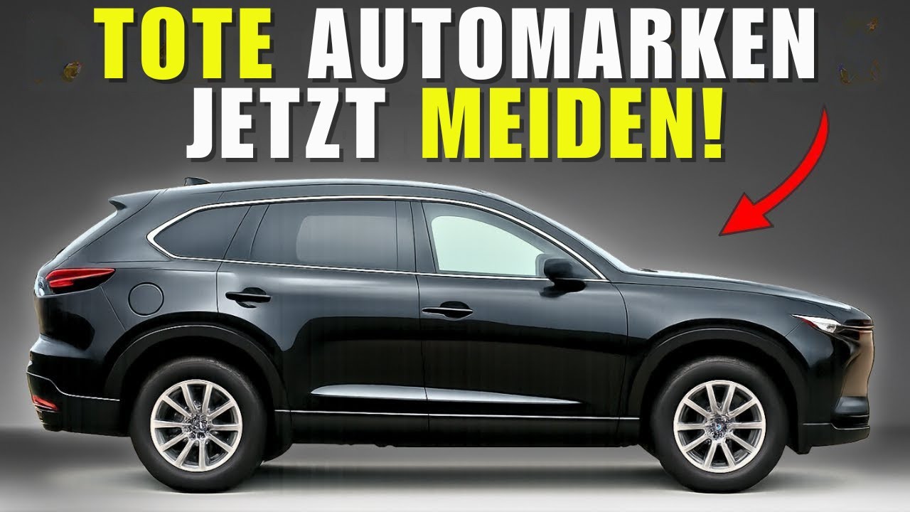 Diese 10 Automarken stehen kurz vor dem Aus (Jetzt besser meiden ...