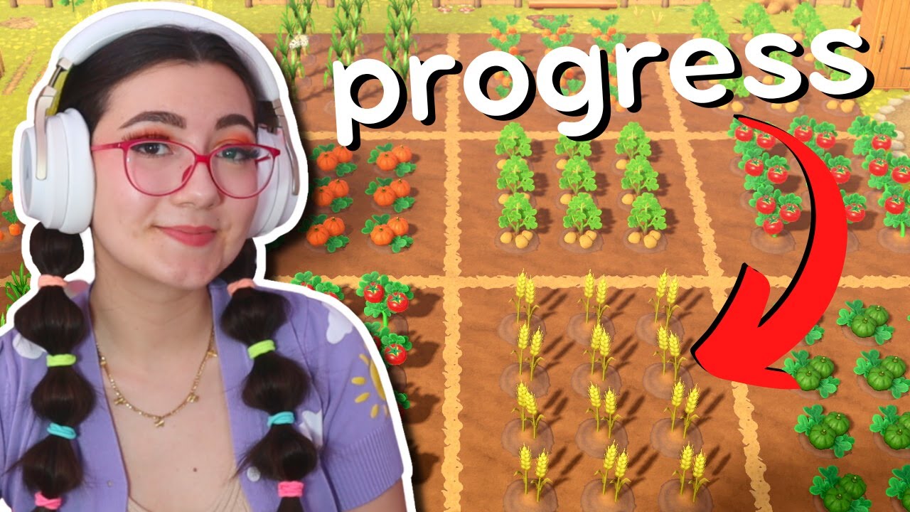 HUGE UPDATE on my farmcore island! - YouTube