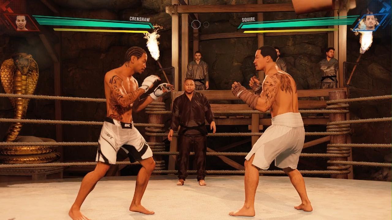EA SPORTS UFC 4 Bloody One punch knock out - YouTube