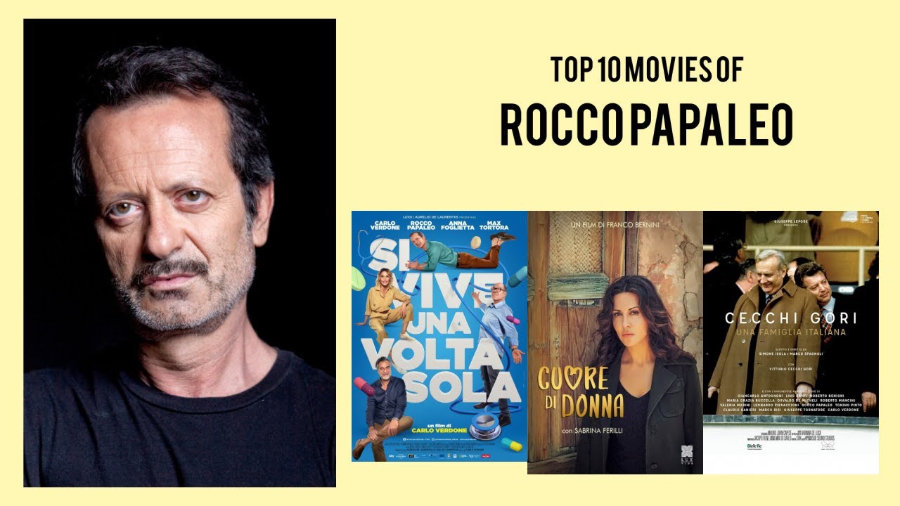 Rocco Papaleo Top 10 Movies of Rocco Papaleo| Best 10 Movies of Rocco ...