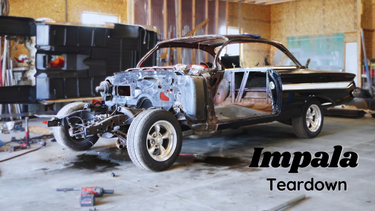 No Bolt Left Unturned: 1961 Impala teardown - YouTube