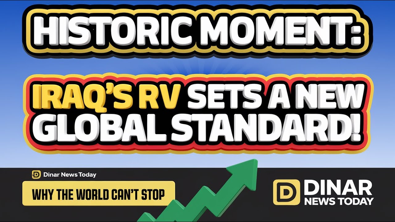 Historic Moment: Iraq’s RV Sets a New Global Standard! | Dinar News ...