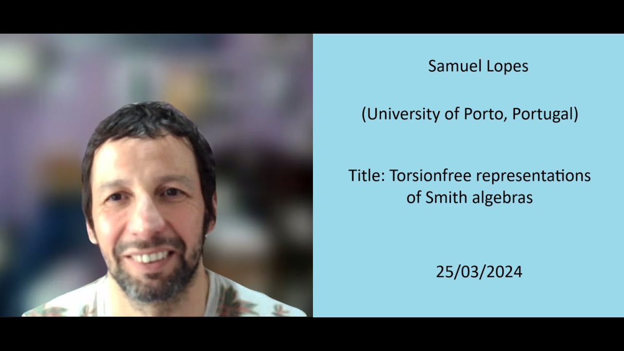 62. 25/03/2024 Samuel Lopes (University of Porto, Portugal) - YouTube