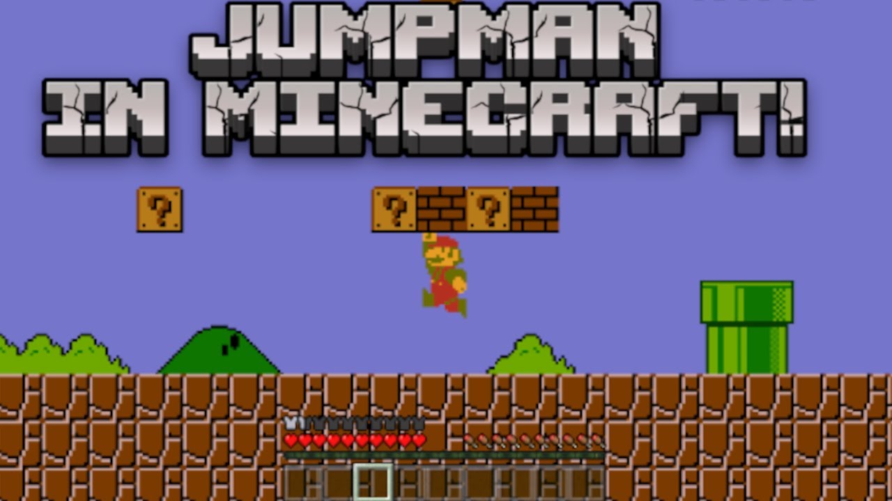 JUMPMAN in MINECRAFT! - YouTube