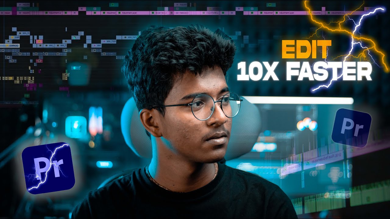 10X FASTER Video Editing Secrets REVEALED! Premiere pro - YouTube