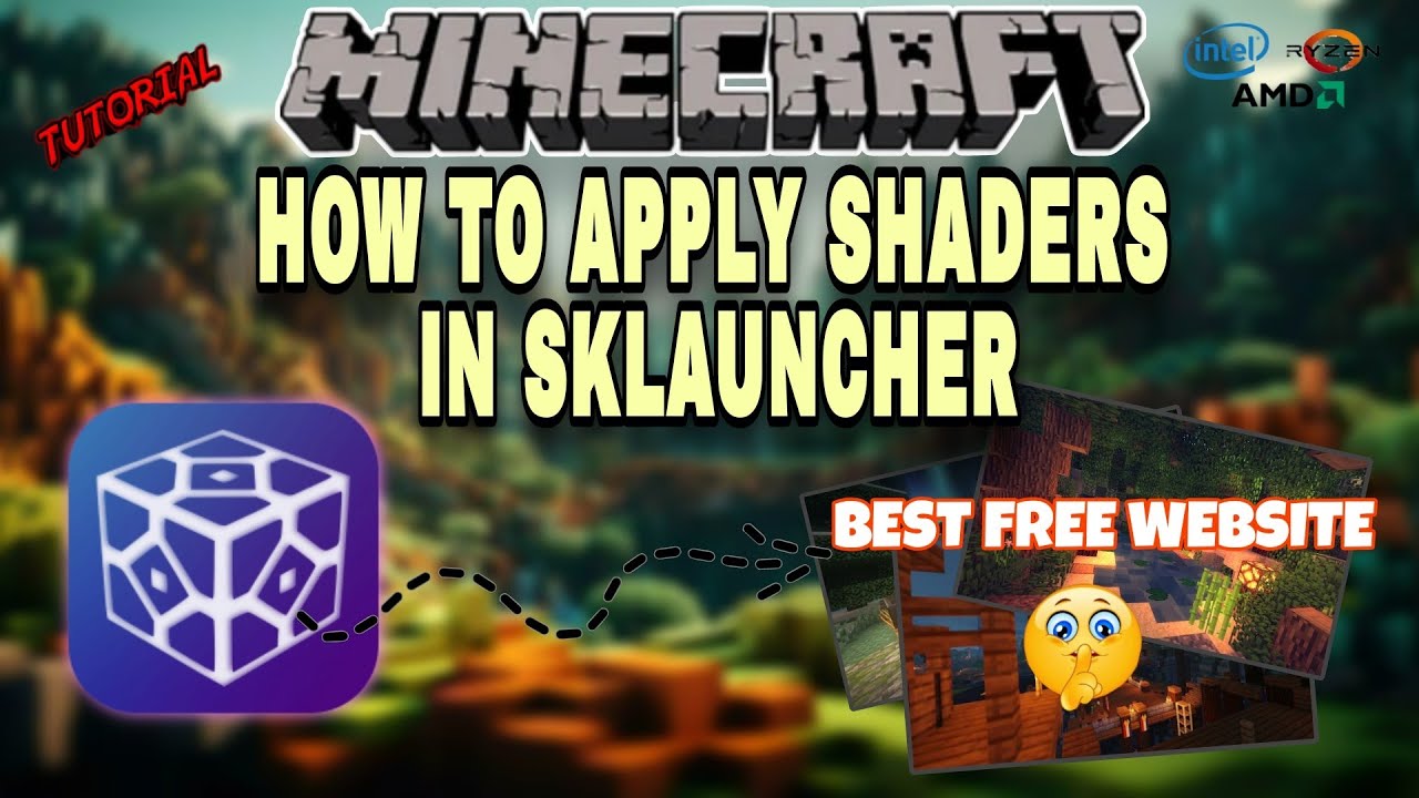 How To Add Shaders In Skluncher ? | MINECRAFT JAVA - YouTube