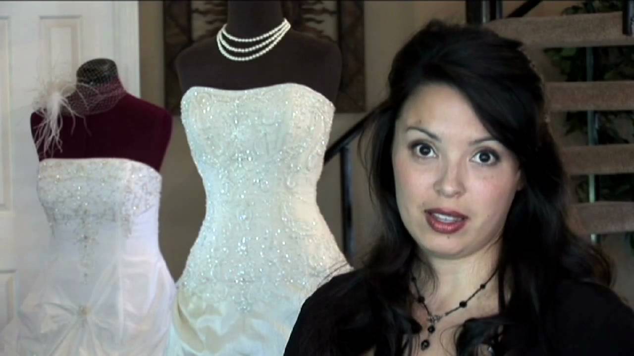Quick Alterations to Personalize Your Heirloom Dress - YouTube