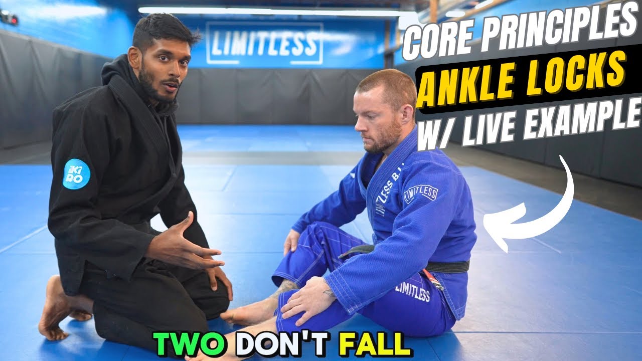 ANKLE LOCK Guiding principles w/ live competition example - YouTube