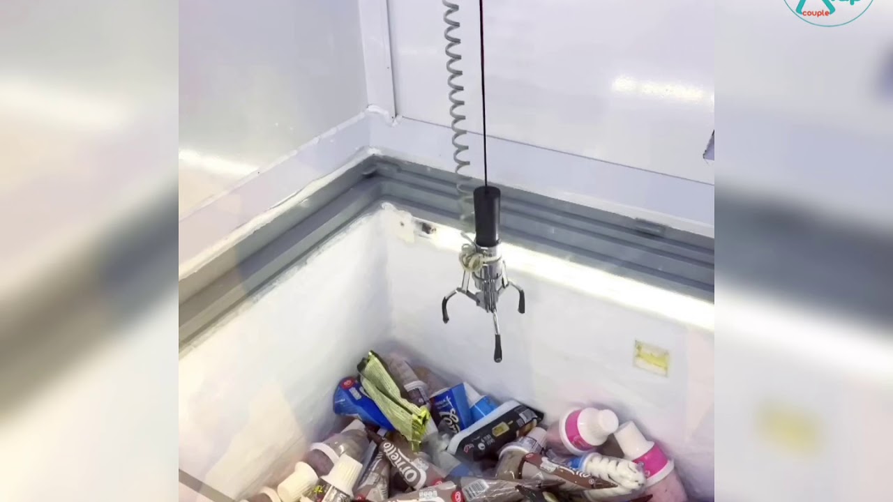 Boba Ice Cream Claw Machine Wins - YouTube