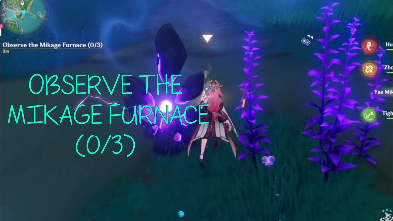 observe the mikage furnace (0/3) in genshin - YouTube