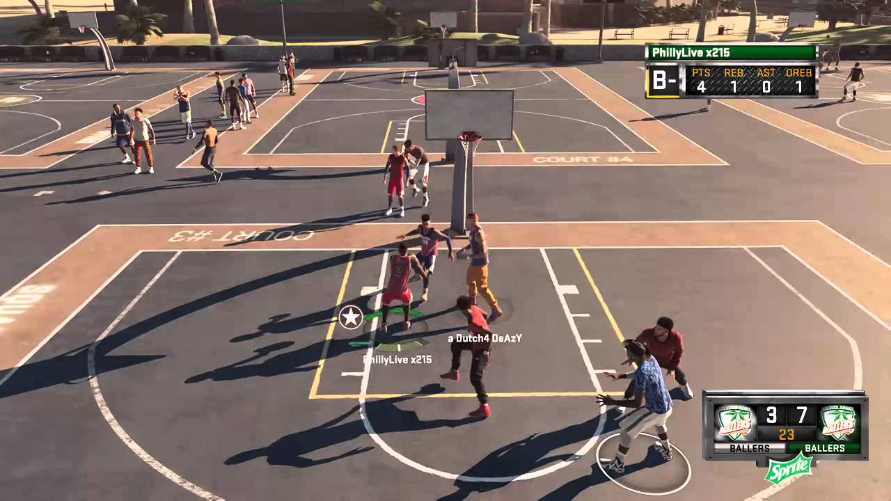 [XBOXONE] on NBA 2K15 Playing on Sunset Beach Ballers - YouTube