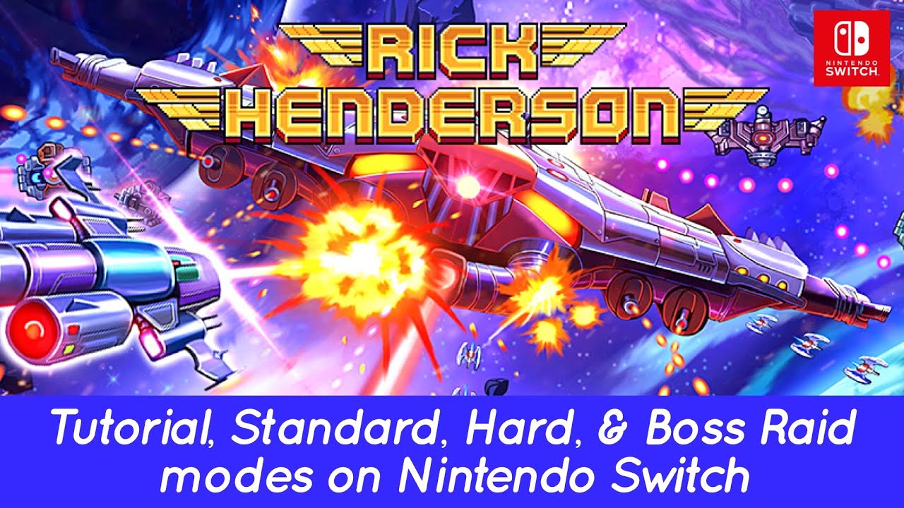 Let's play Rick Henderson on Nintendo Switch | Tutorial, Standard, Hard ...