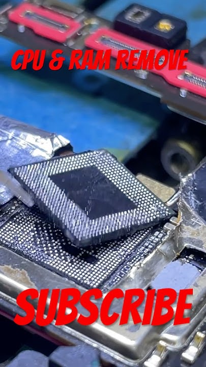 How to remove Cpu & Ram tricks|| #short #repairing #technology #icreballing #cpureballing # ...