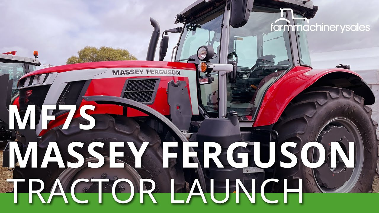 Massey Ferguson MF7S arrives in Australia @ WMFD 2023 - YouTube
