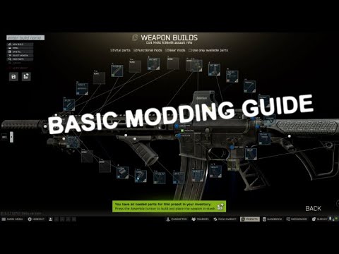Basic Modding For Dummies - Tarkov Guide - YouTube