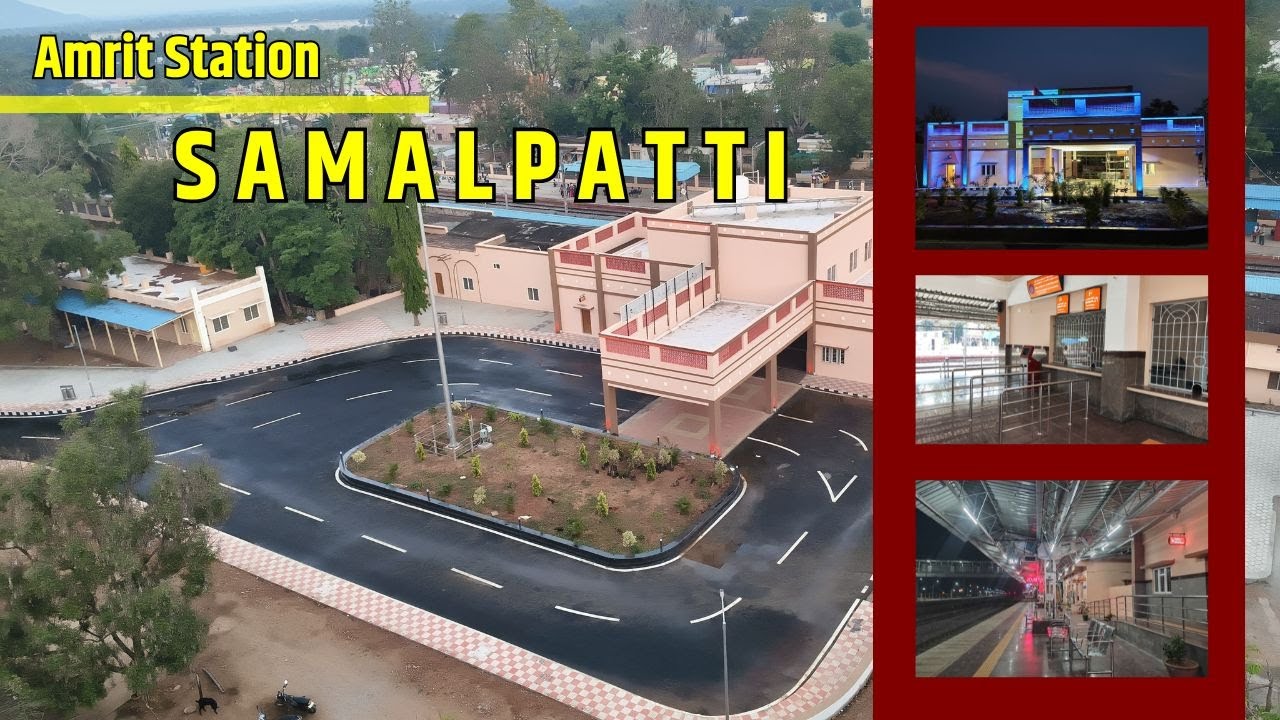 Samalpatti Railway Station Upgrade | Modern Terminal & VIP Lounge ...