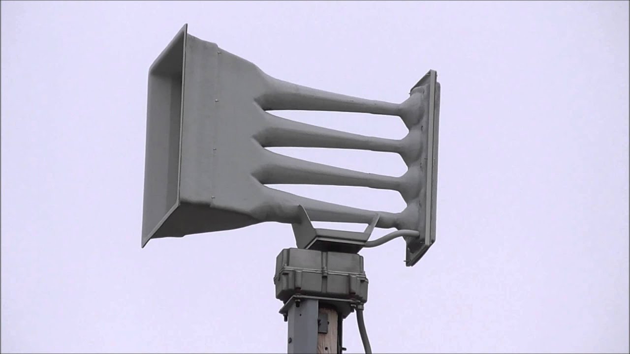 Whelen Vortex R4 Siren Test Bryan, OH 6/1/15 - YouTube