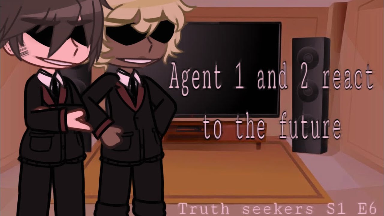 - Agent One and Two React To The Future - Helluva Boss - Gachaclub ...