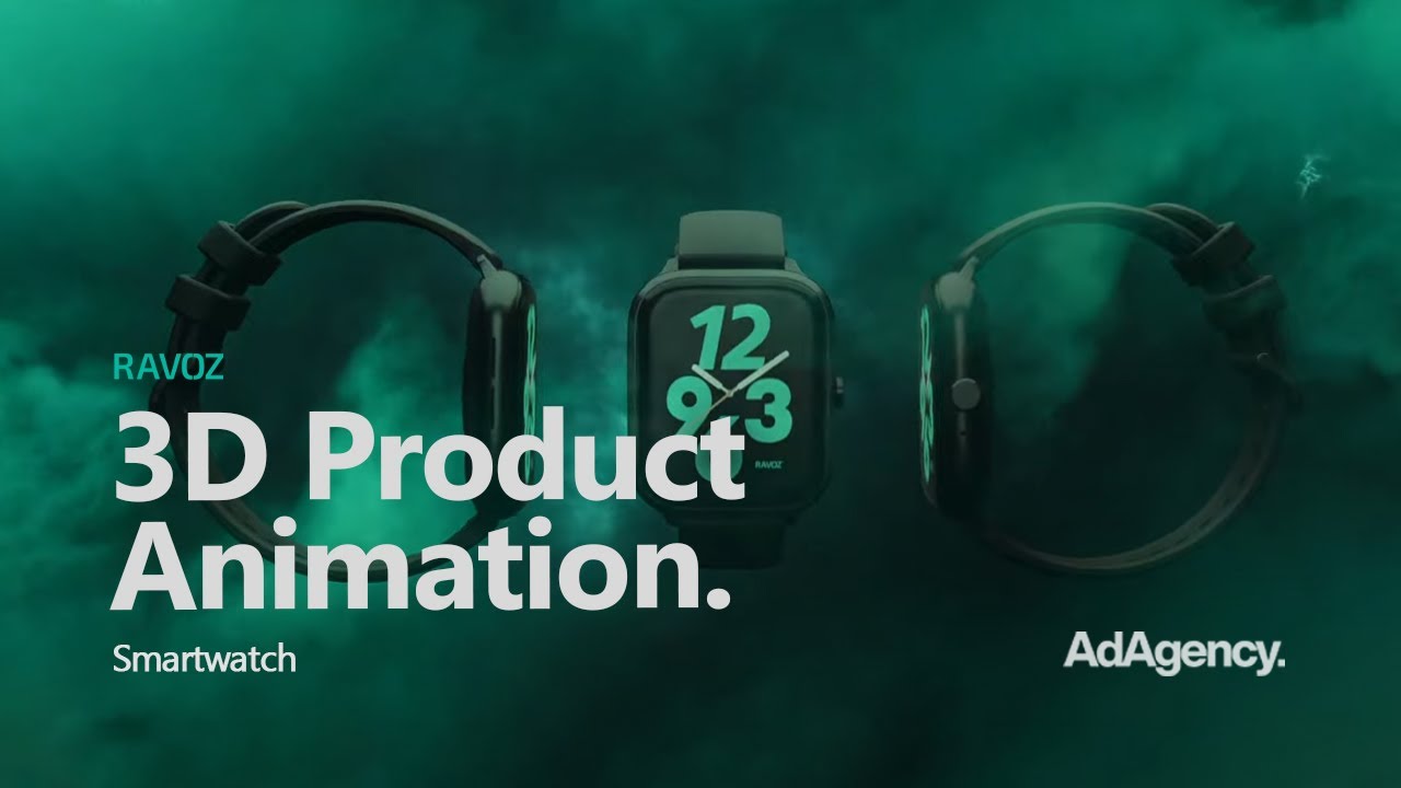 3D animation video of smartwatch. - YouTube
