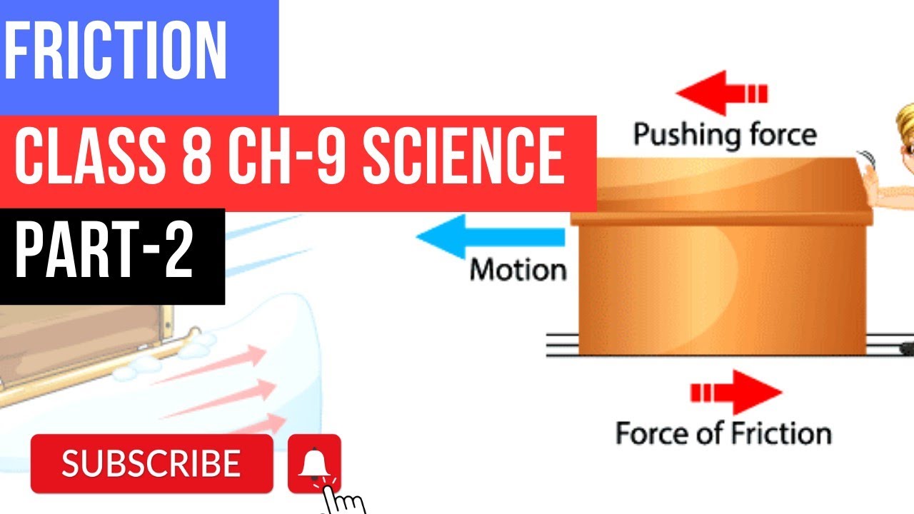 cbse board class 8 science chapter 9 Friction# class8#chapter9#friction#cbse#science - YouTube