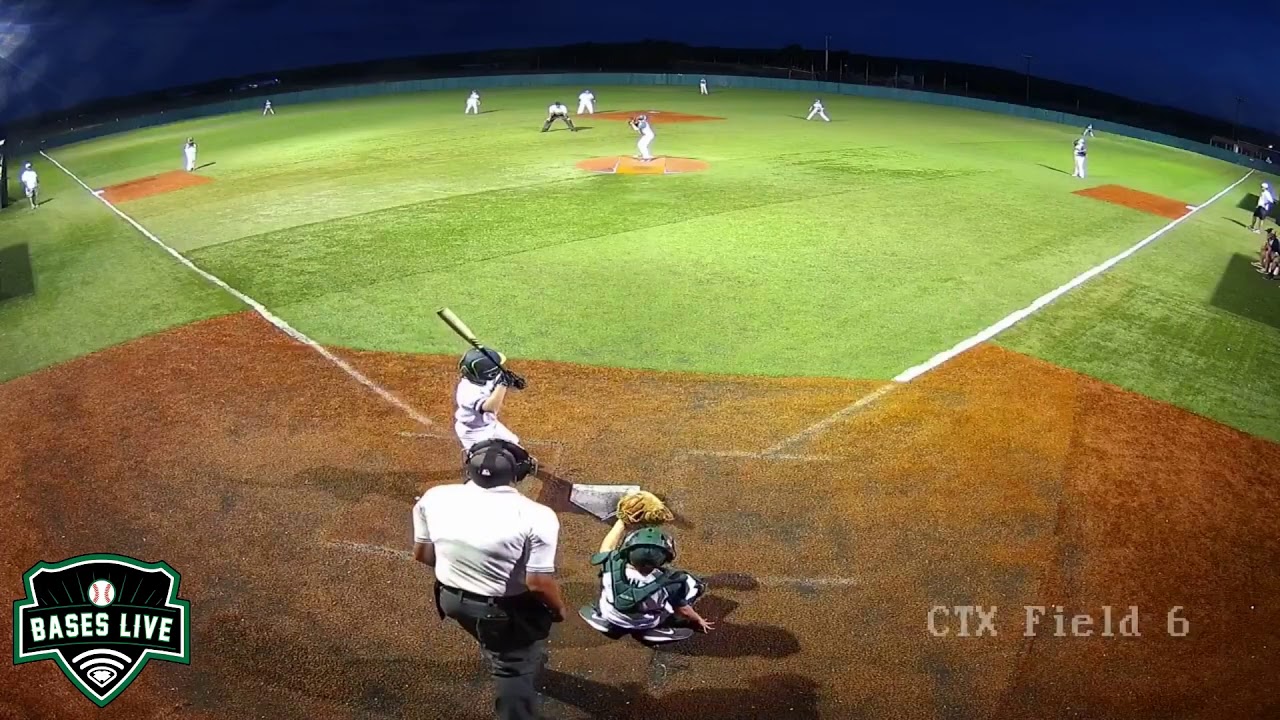 Bases Live Foul Tip - YouTube