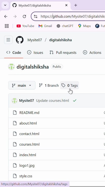 Open any GitHub repo in VS Code #coding #correctcoding #computerscience #digitalcodingadda - YouTube
