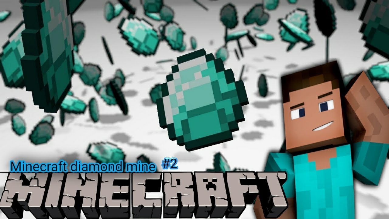 Minecraft diamond mine #2 - YouTube