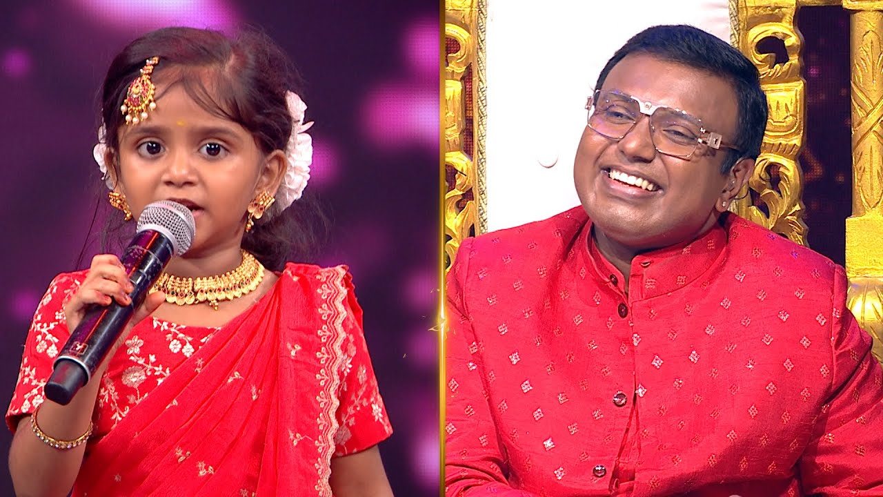 Semma cute-ah பாடுறீங்க #SriVarshini 🥰😍 | Super Singer Thiruvizha ...