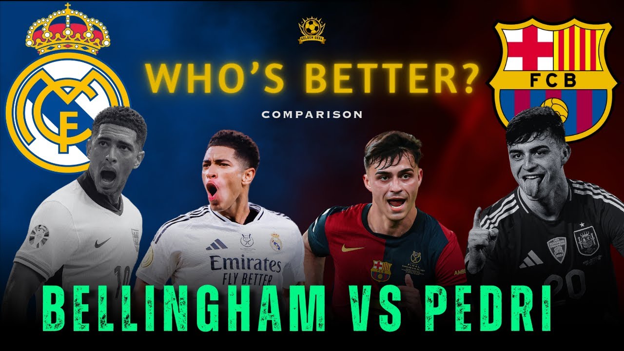 Pedri vs Bellingham ⚔️ The Battle for Midfield Dominance | Who's the ...