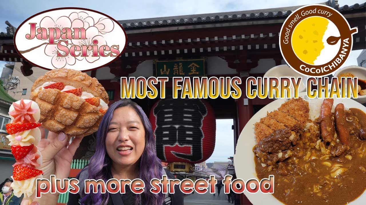 MOST FAMOUS JAPANESE CURRY (+ more street food) | Asakusa & Akihabara ...