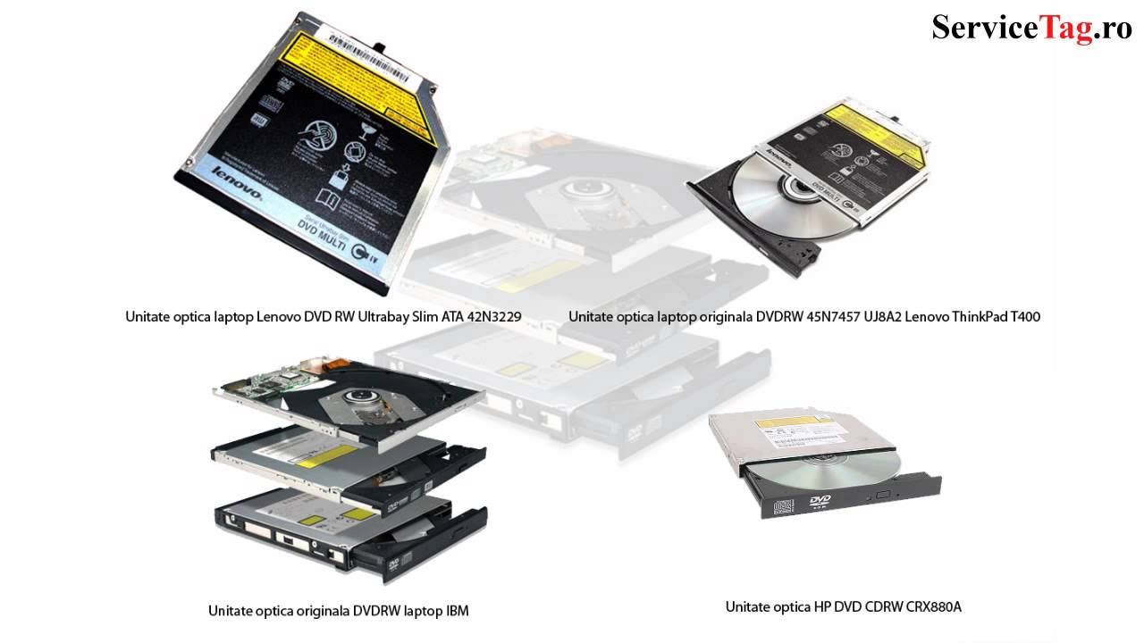 Unitate optica laptop DVD DVDRW Hp Acer Asus Lenovo Dell Sony Vaio ...