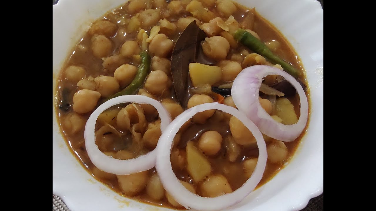 চানা মশলা রেসিপি। Chana masala recipe. Bengali vegetarian recipe ...