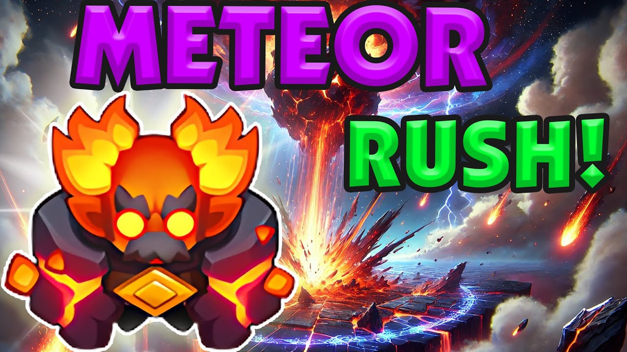 METEOR VS. ??? WHY DID I EVEN TRY?! 💀 | Rush Royale - YouTube