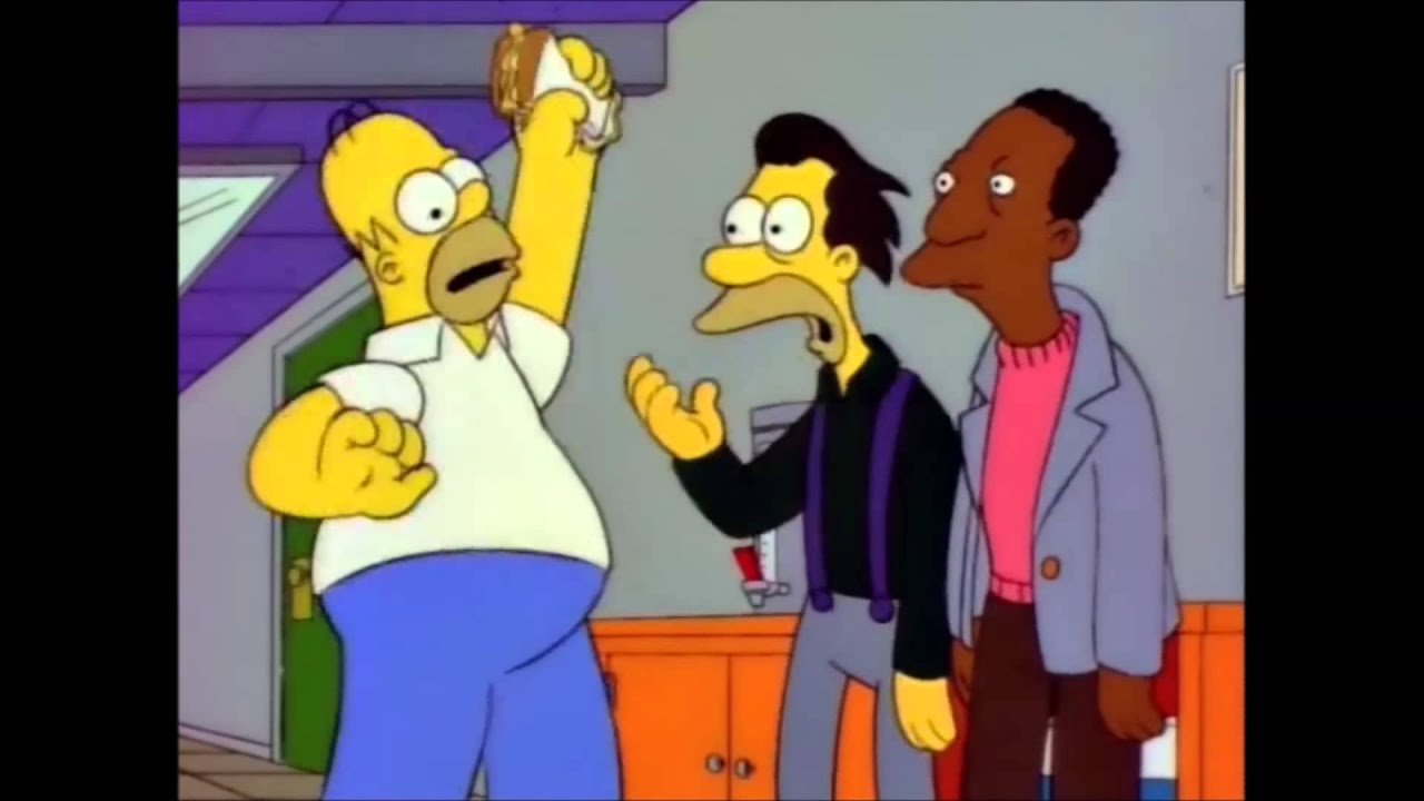The Simpsons - Egg cholesterol - YouTube
