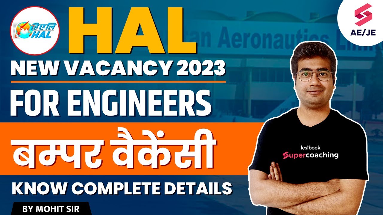 HAL Recruitment 2023 | Huge Vacancy | HAL Notification 2023 | HAL Jobs ...