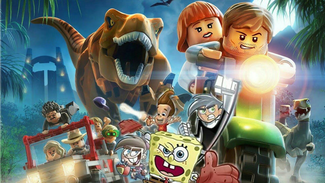 LEGO Jurrasic World & Nicktoons Unite! Trailer (2005-2015) - YouTube