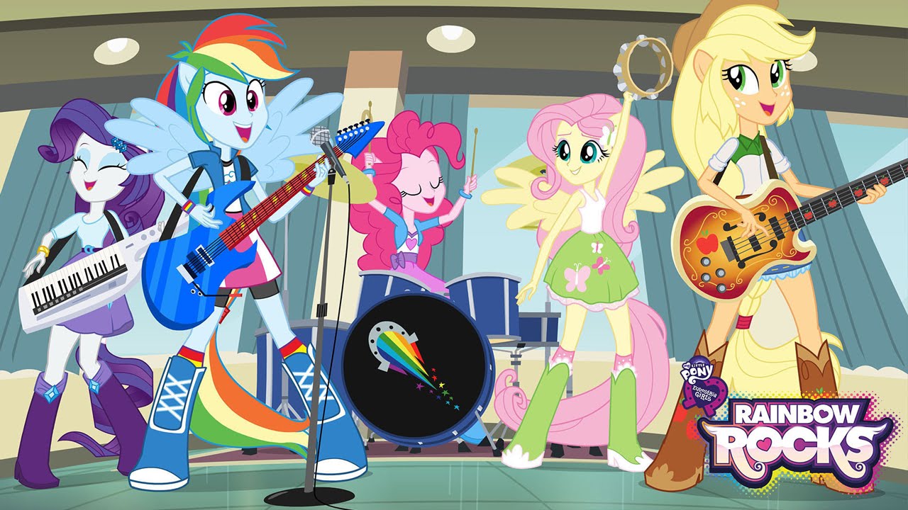 My Little Pony Equestria Girls: Rainbow Rocks Rainbooms - Repeat the beat - YouTube