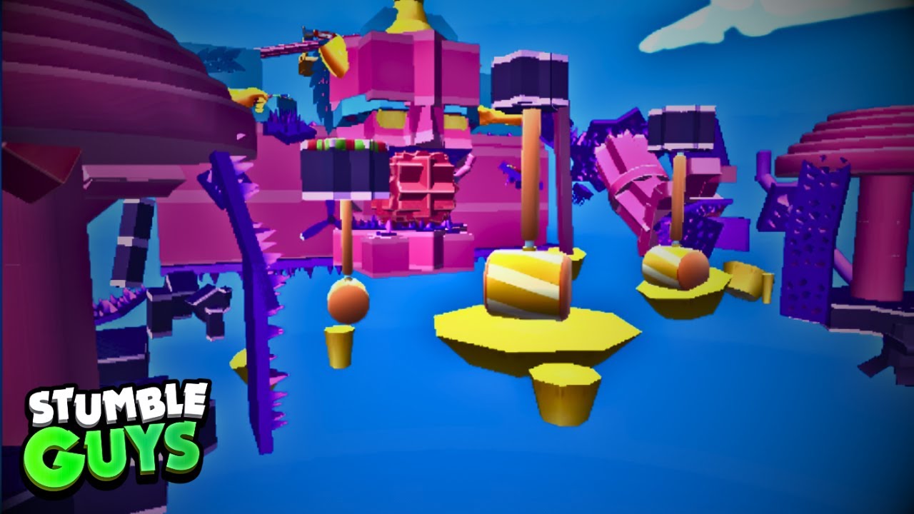 New AWSOME CREATIVE map in Stumble guys - YouTube